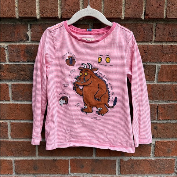 Joules | Shirts & Tops | The Gruffalo X Joules Pink Striped Long Sleeve ...